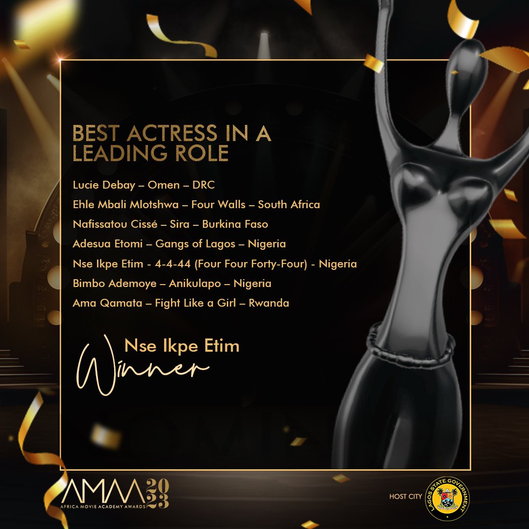 Nollywood Movie Award For Best Actress In A Leading Role Sale Online | www.emergencydentistry.com