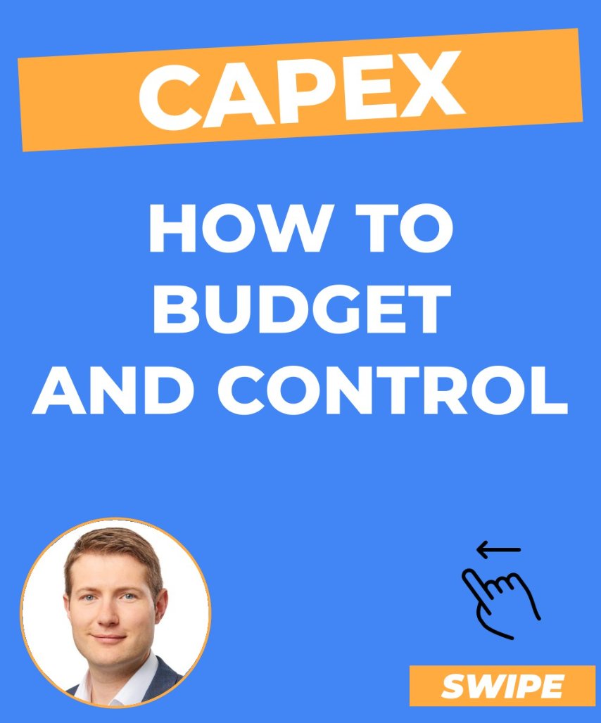If you're struggling to manage CAPEX, you're not alone. Here is my 6 ...
