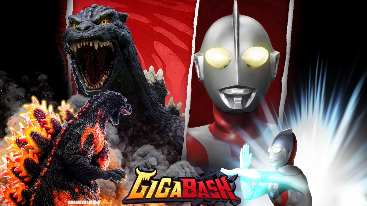 Godzilla And Ultraman Wallpaper