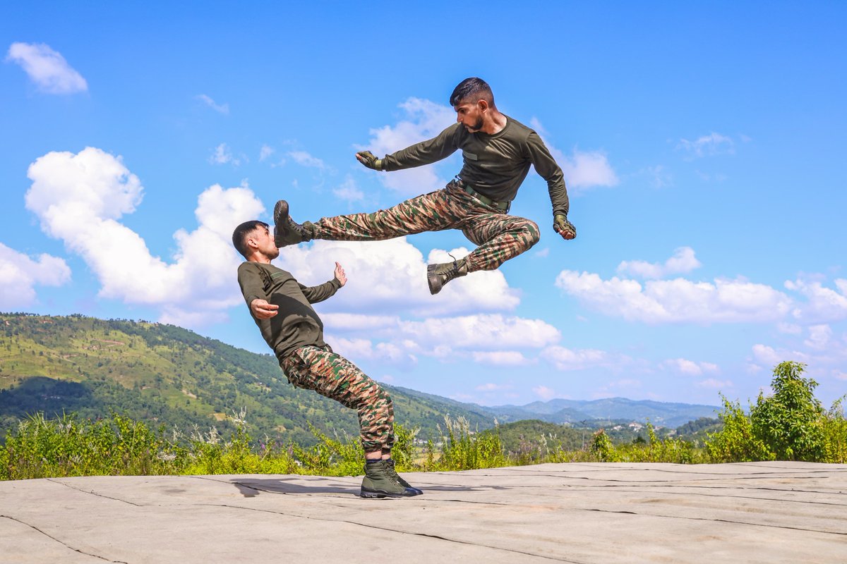 India-Malaysia Joint Exercise ‼️ Amazing Shot of Hand to Hand Fight by ...