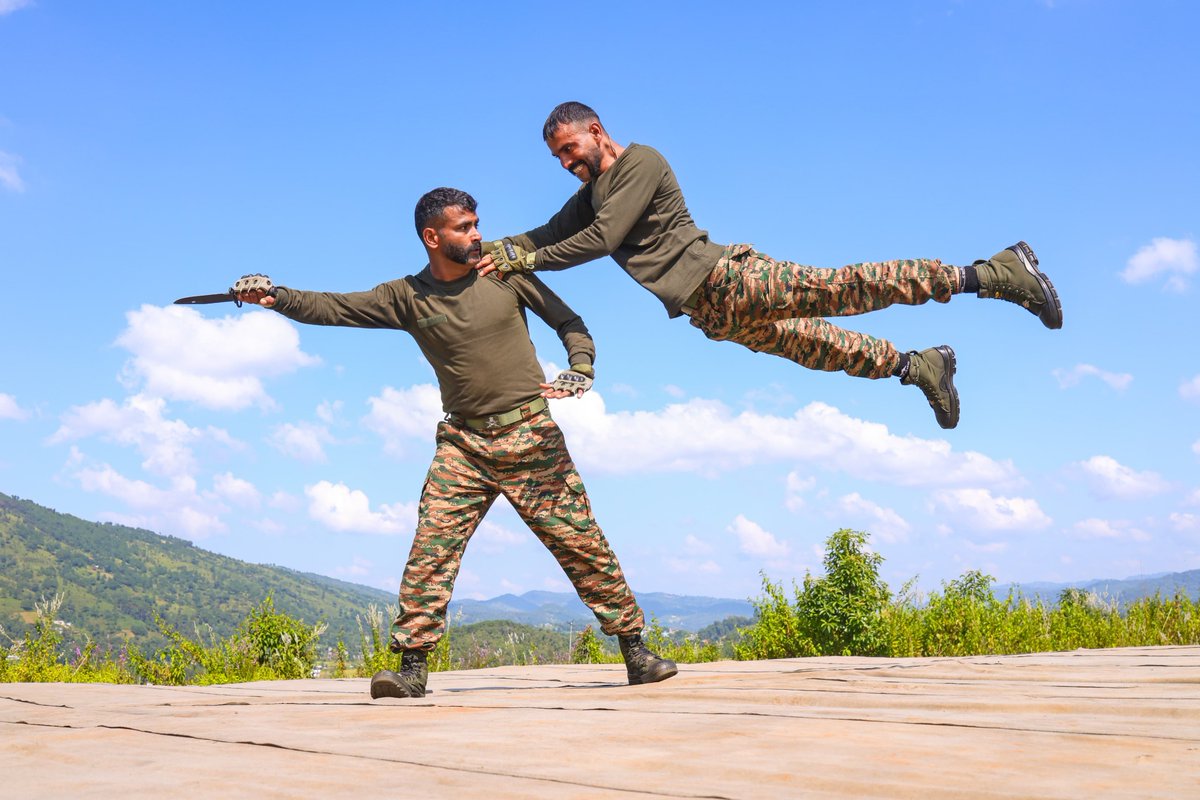 India-Malaysia Joint Exercise ‼️ Amazing Shot of Hand to Hand Fight by ...
