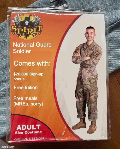 Army Guard Memes I'm Always Smiling': How An Army National Guard MP