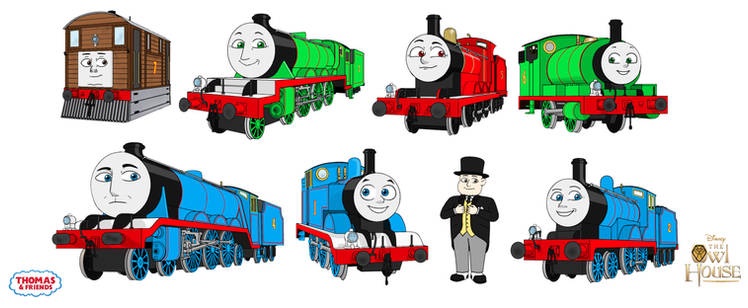 Thomas And Friends Fan Characters Thomas And Friends (Female Cast) Fan