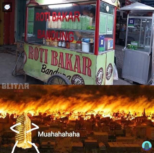 Memes Roti Bakar