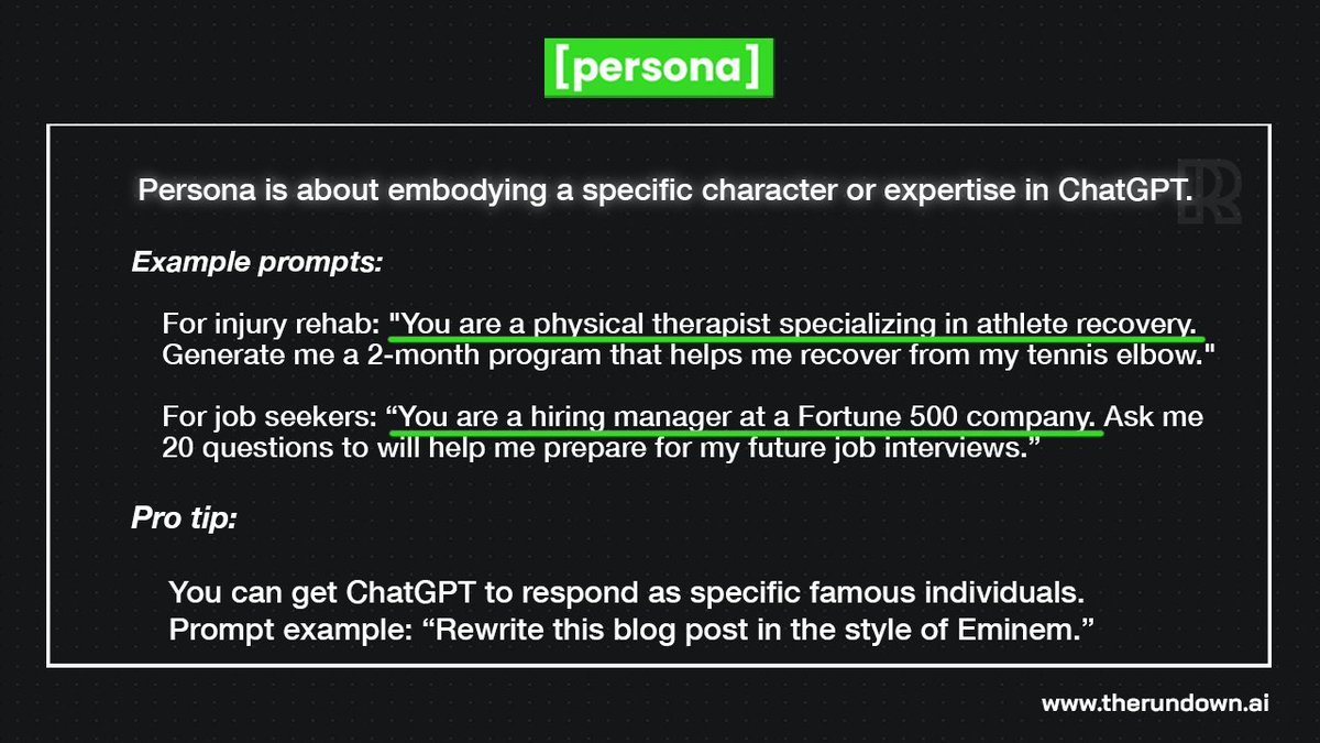 I’m always shocked at how many people still don’t prompt ChatGPT ...