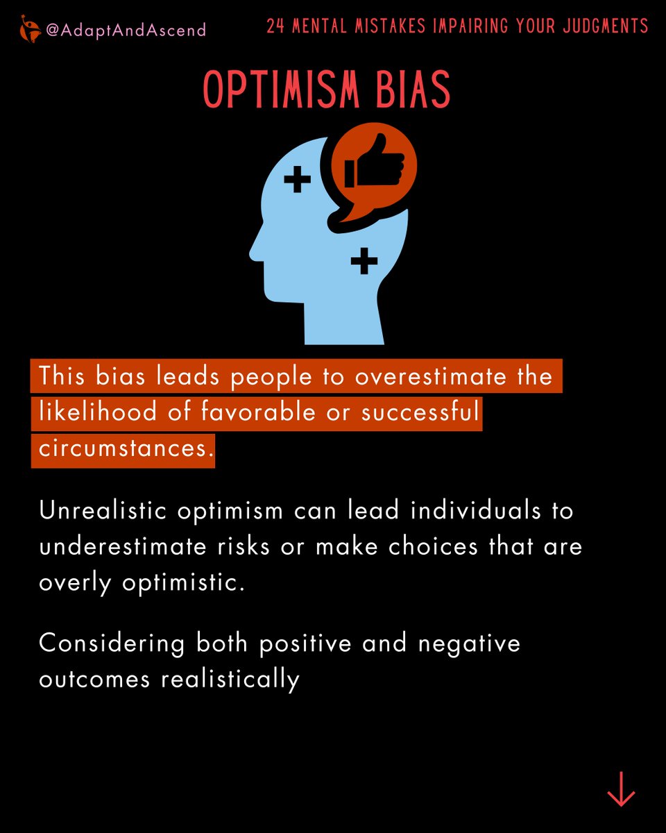 24 Mistakes people make when making decisions. [Thread] - Thread from ...