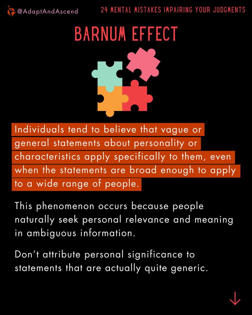 24 Mistakes people make when making decisions. [Thread] - Thread from ...