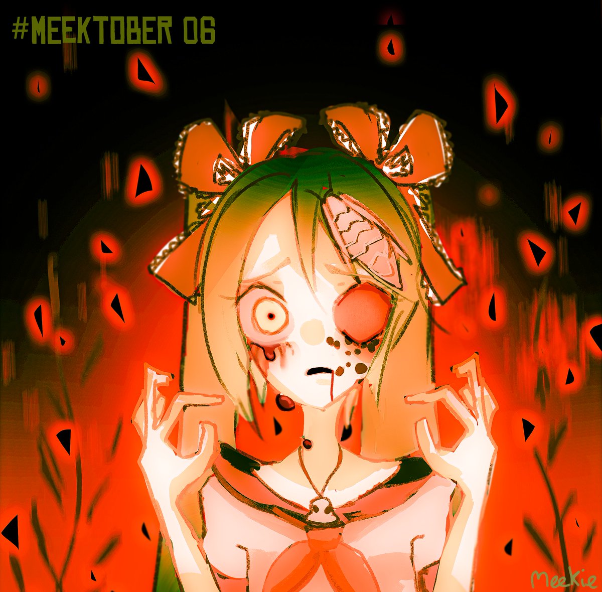 「Some #Meektober rewind 」|meekieのイラスト