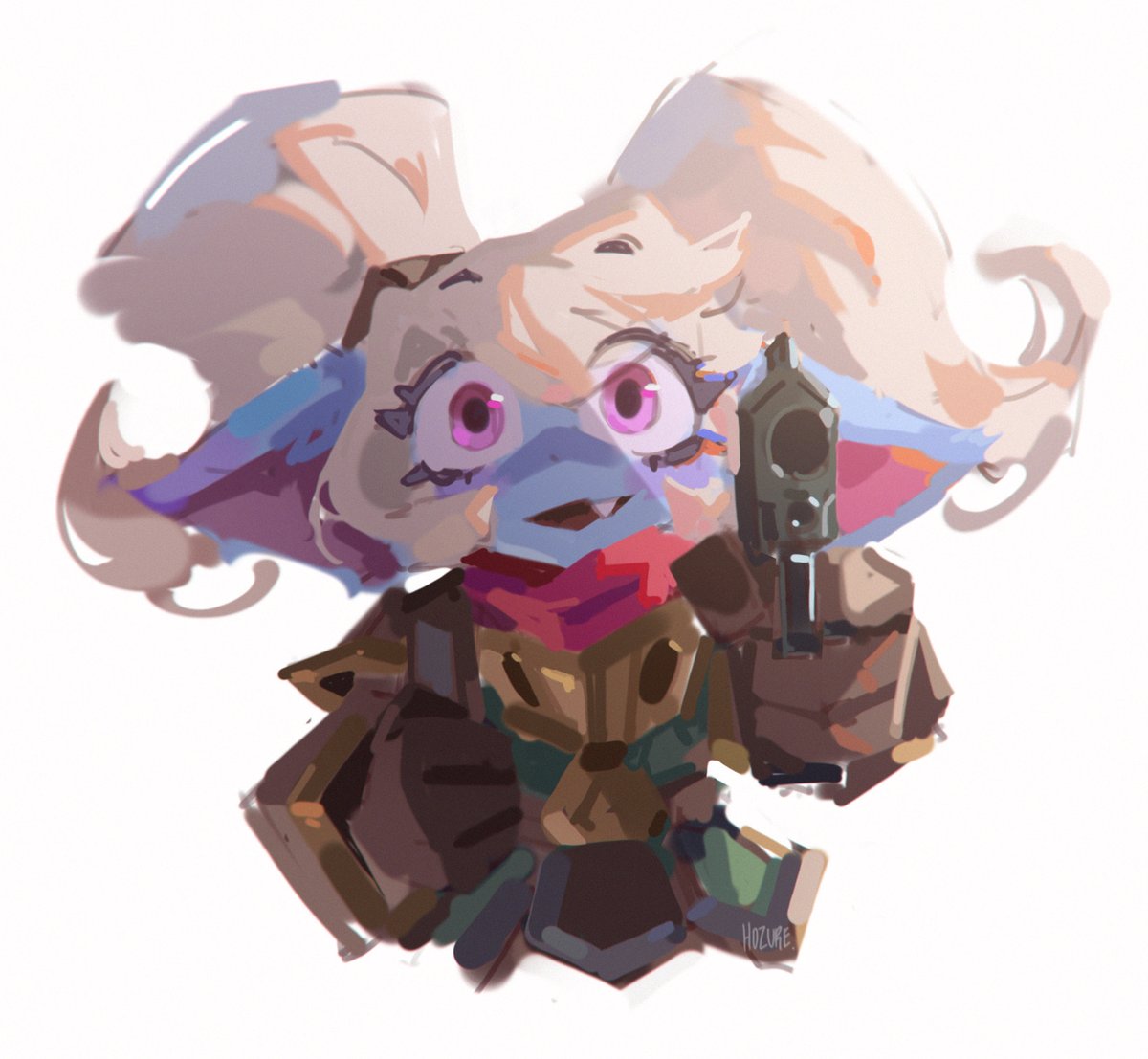 「Upcoming poppy buffs looking greatstream」|Hozureのイラスト