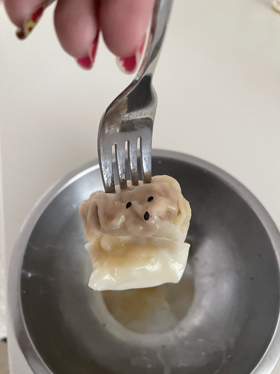 「food cw // testing out ghost dumplings 」|🥩 @ Sakura Con 3102のイラスト