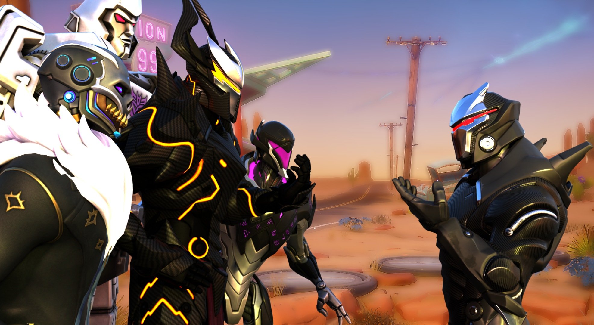 Fortnite Omega Posters