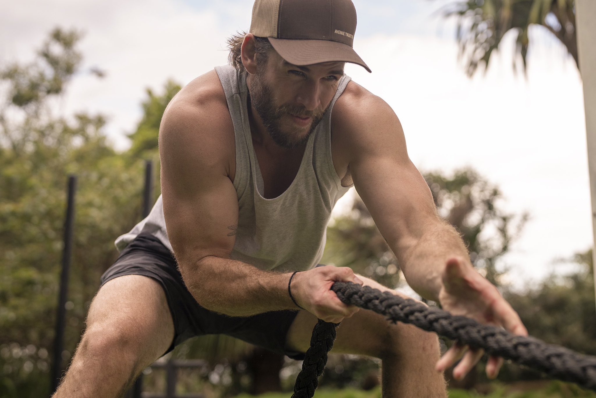 Liam Hemsworth Training