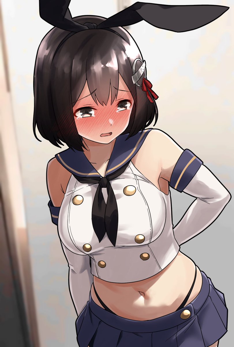 羽黒 艦これ 島風 艦隊これくしょん 「 今月描いたイラストを晒そう島風コスの妙高型描いてました W 」 ふらっぐ ラバウル泊地のイラスト