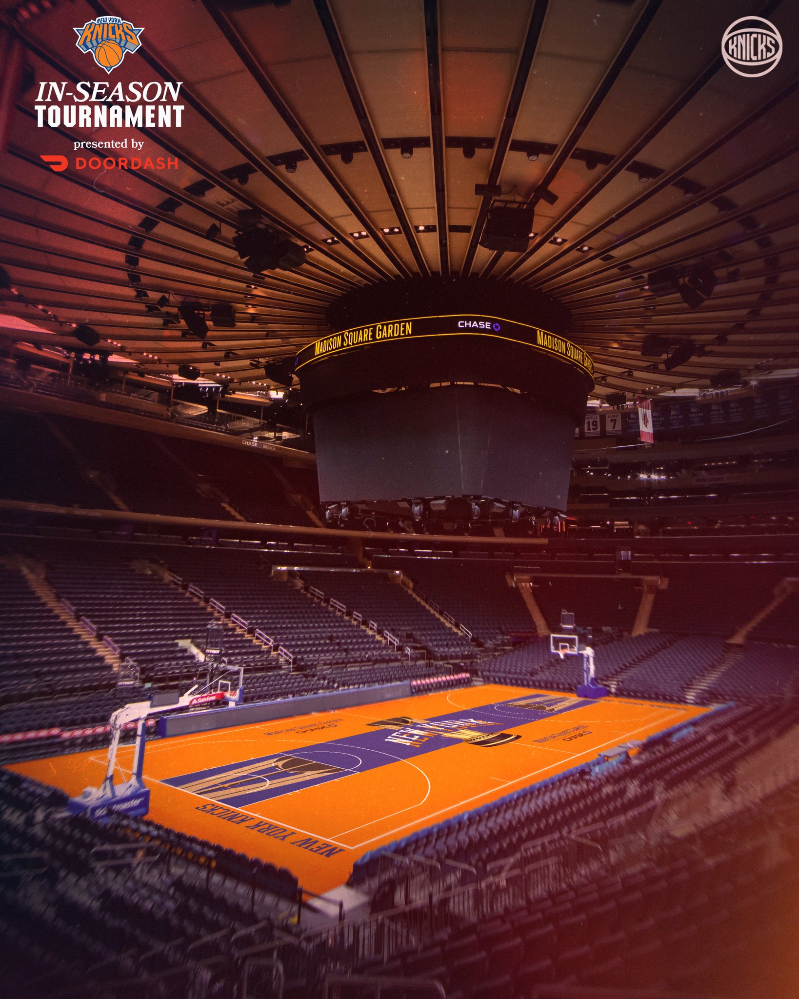 Nyc Knicks Court CB Garrett Manager Of Coaching Analytics - New