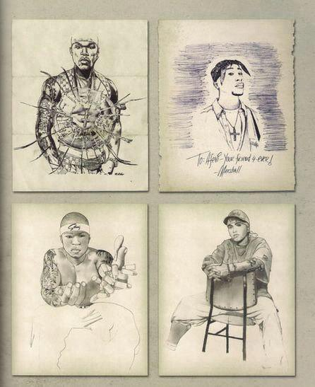 Drawings Of 50 Cent