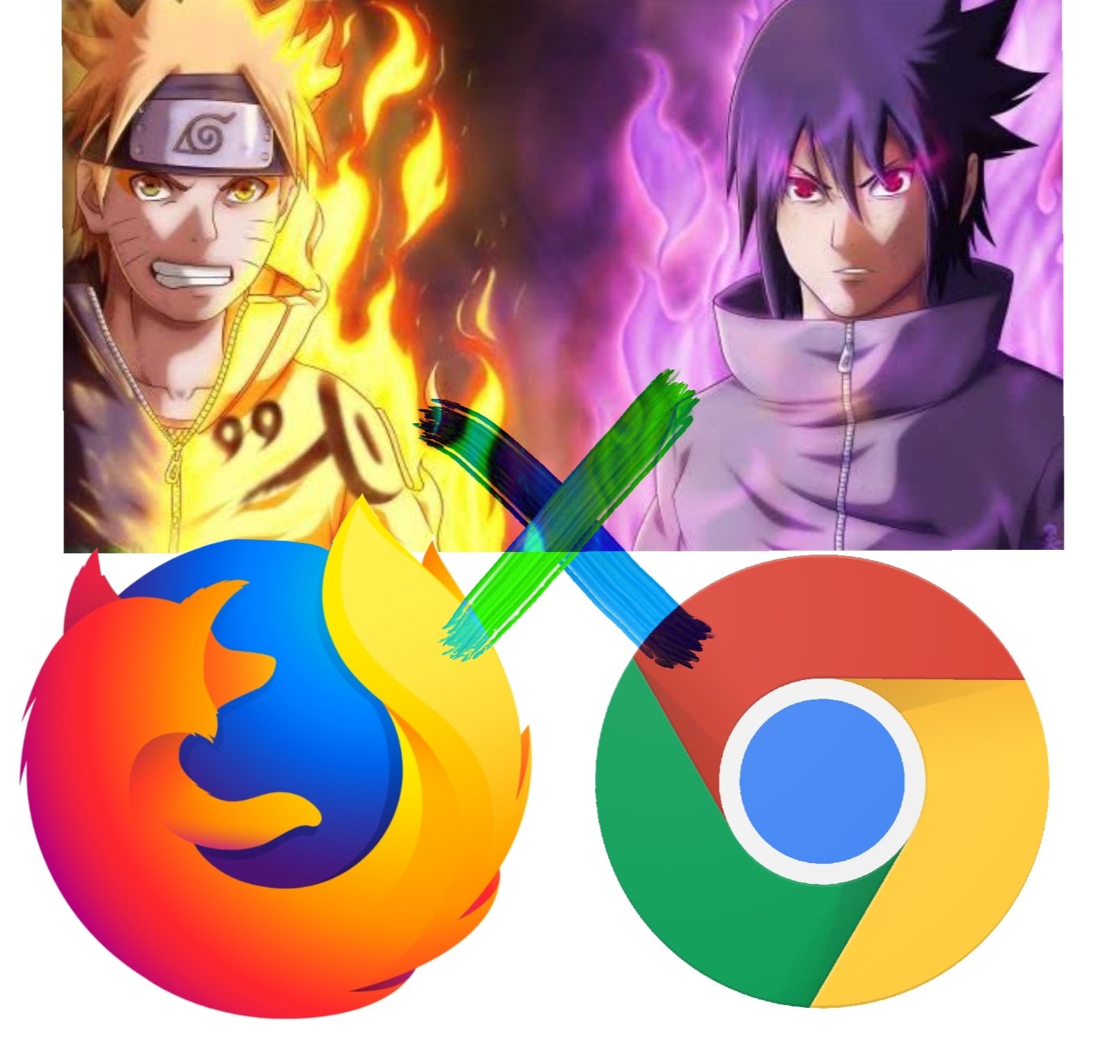 Naruto Sage Mode Vs Sasuke Susanoo