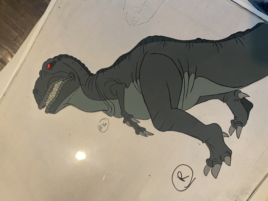 Sharptooth T Rex Red