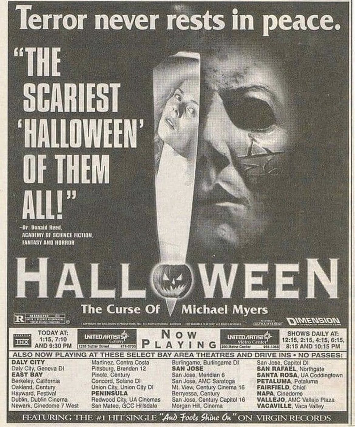 Halloween 6 Poster