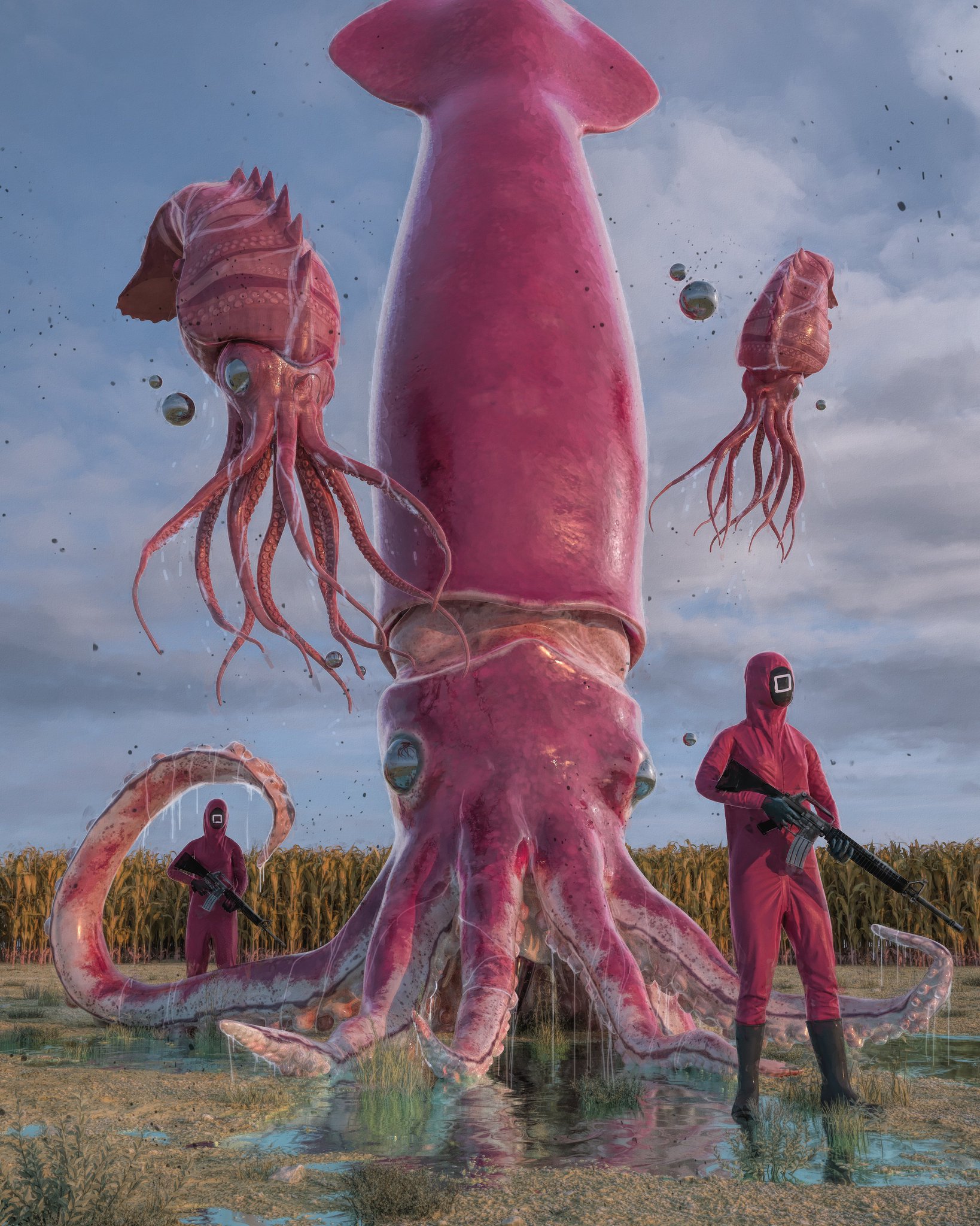 beeple on Twitter: "SQUID GAME…