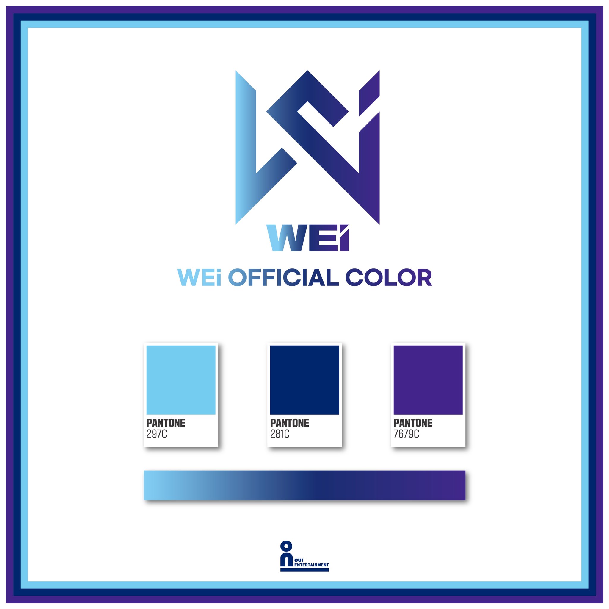 위아이(WEi)_OFFICIAL on Twitter: "[NOTICE] 위아이(WEi) OFFICIAL COLOR 안내 낮 멤버(297C)와 밤 멤버(281C)가 만나 ...