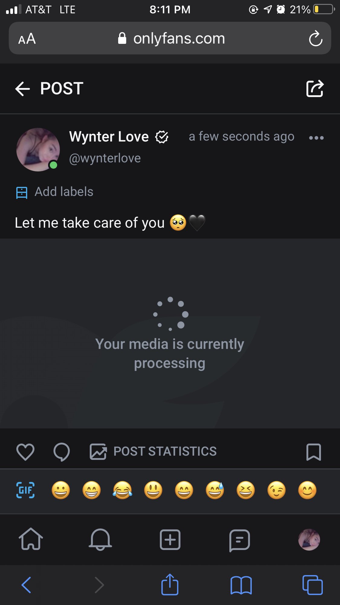 TW Pornstars - Wynter Love. Twitter. Link in bio 😘. 1:11 AM - 4 Oct 2021