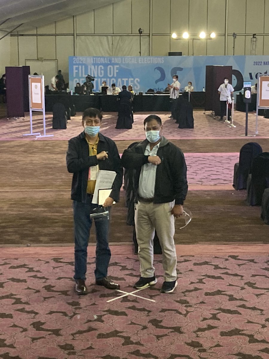 ABS-CBN News on Twitter: "Jay Eusebio files his COC for councilor (District 2) of Pasig. Eusebio ...