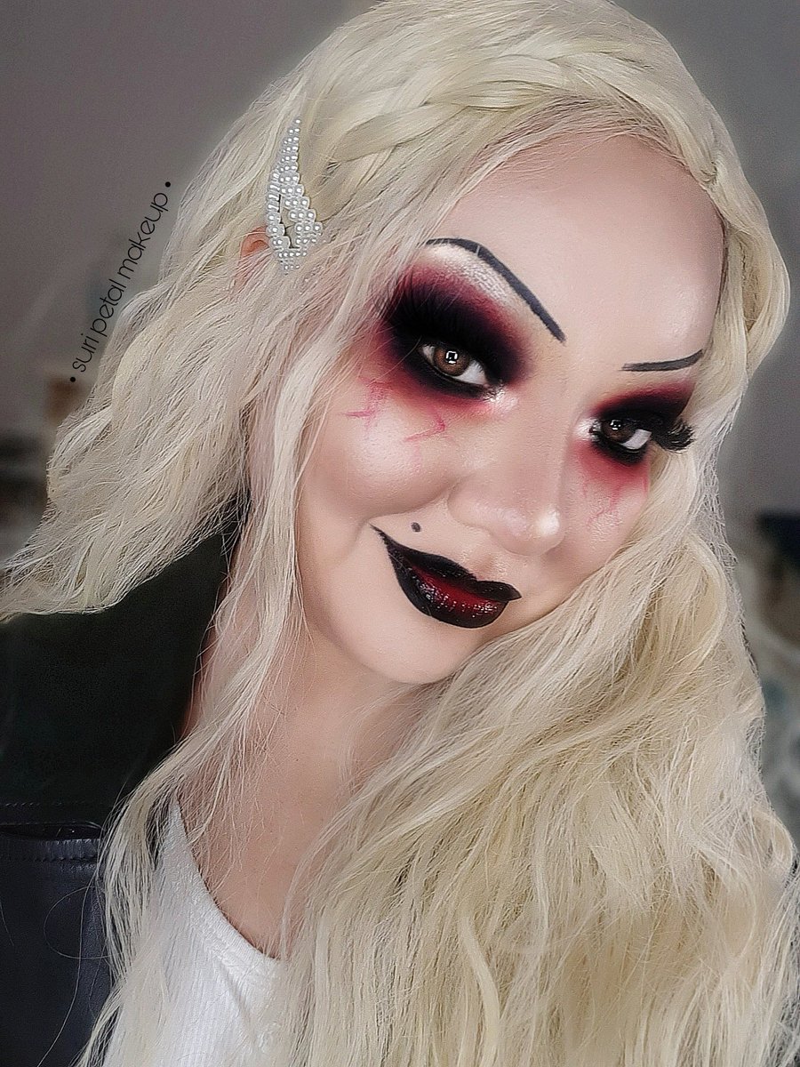 Bride Of Chucky Makeup Tutorial