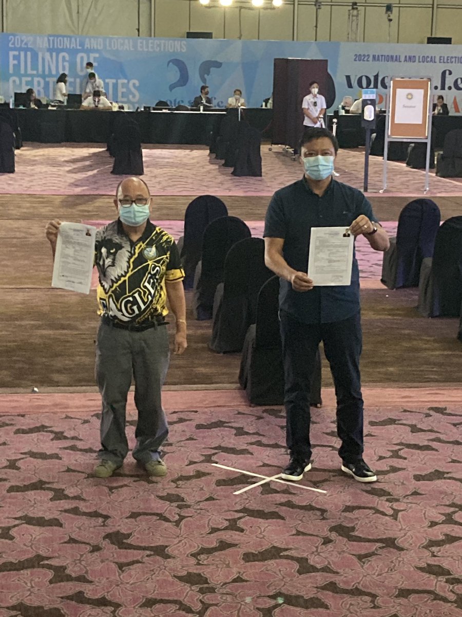 ABS-CBN News on Twitter: "Jay Eusebio files his COC for councilor (District 2) of Pasig. Eusebio ...