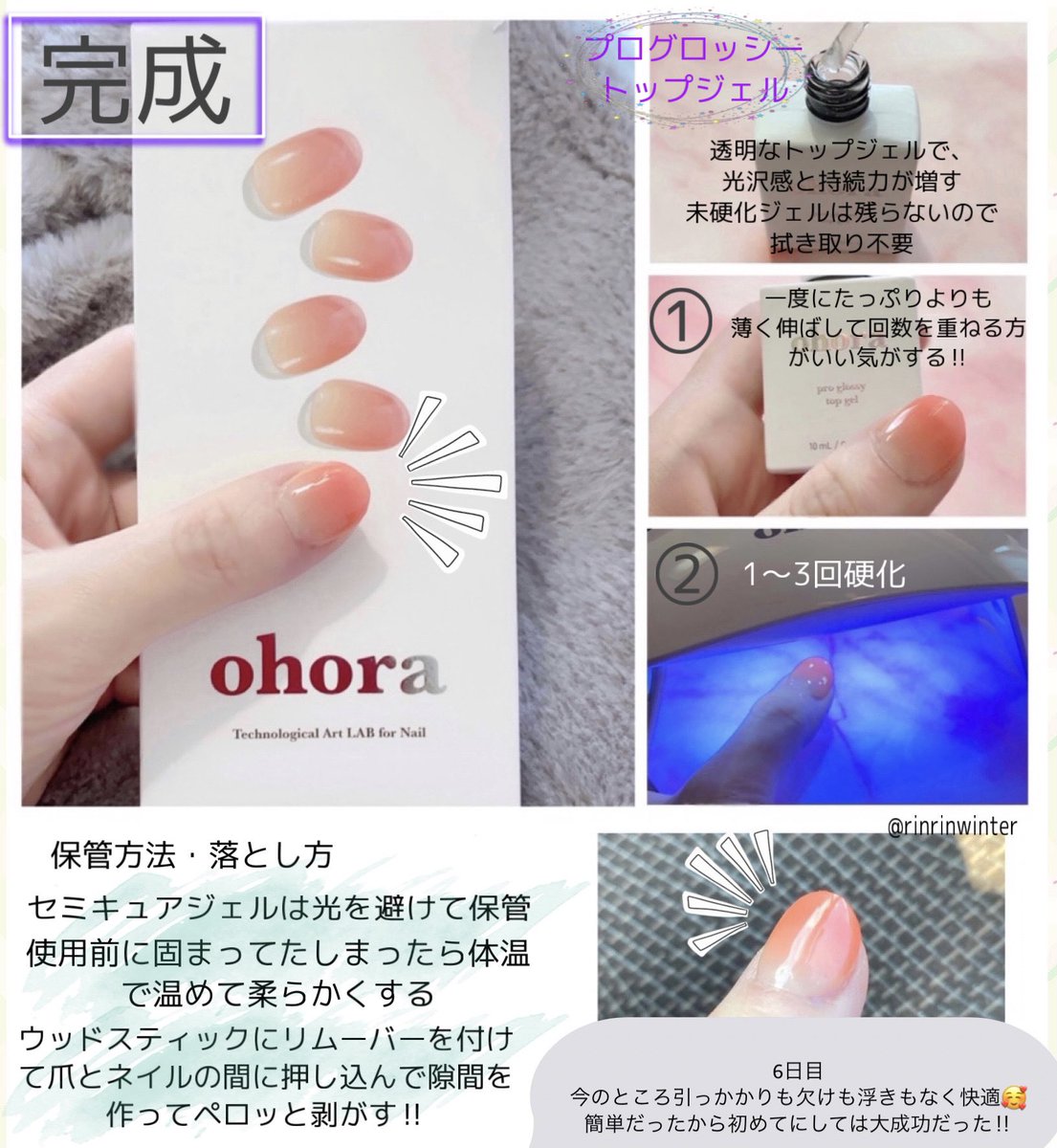 トップコー Ohora セミキュアジェルネイルキット OSEw1-m64468750121 までの