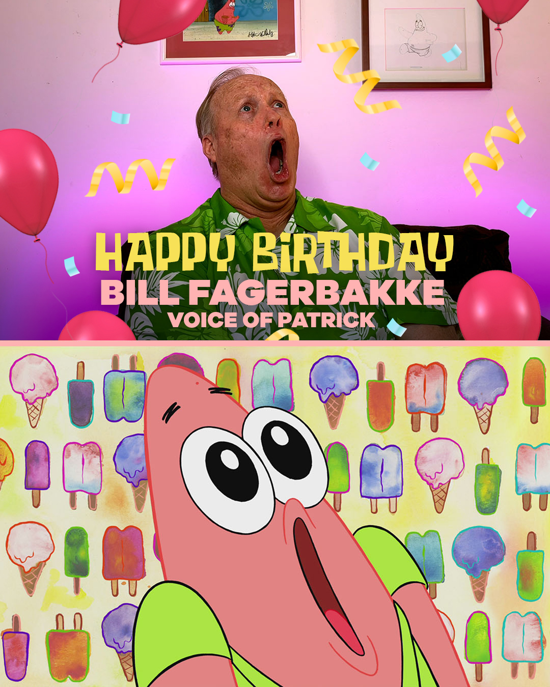 Bill Fagerbakke Patrick Star