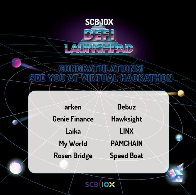 SCB 10X on Twitter: "Thank you all DeFi developers who are interested and applied for SCB 10X ...