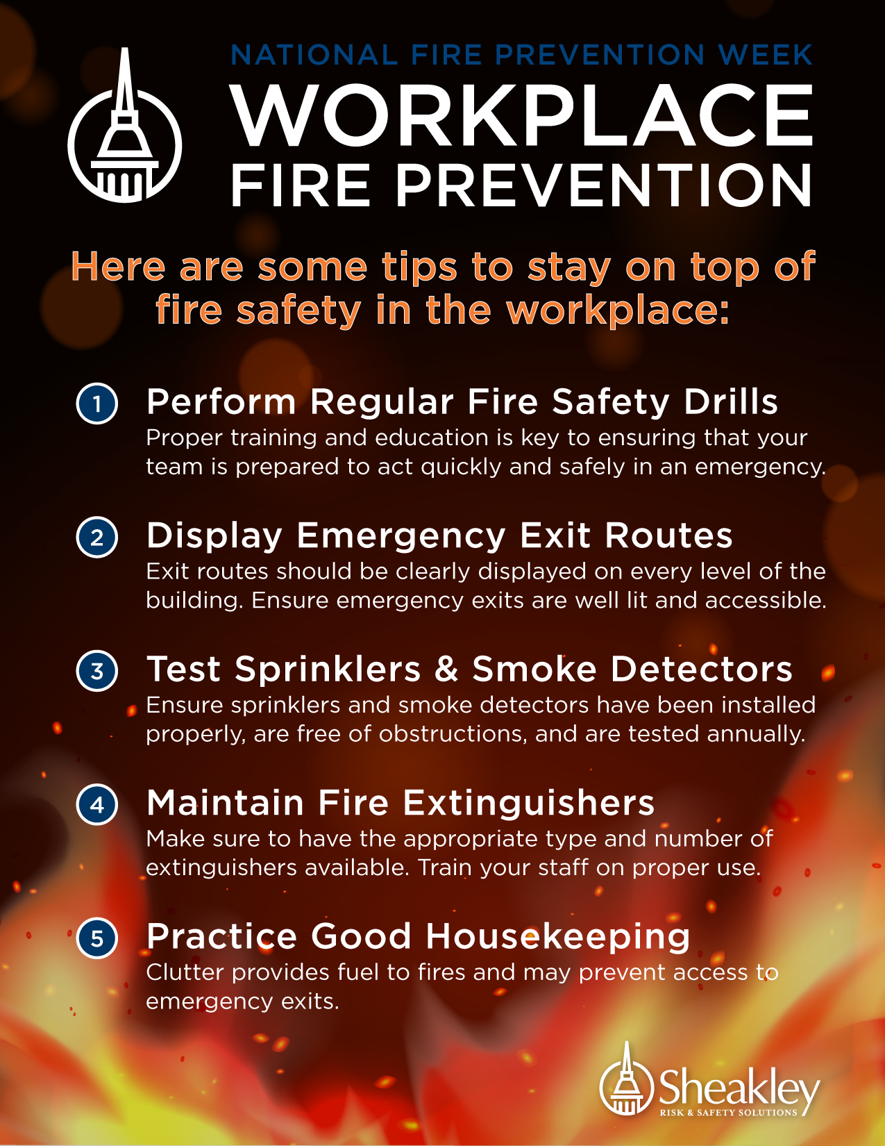 Workplace Fire Safety Tips