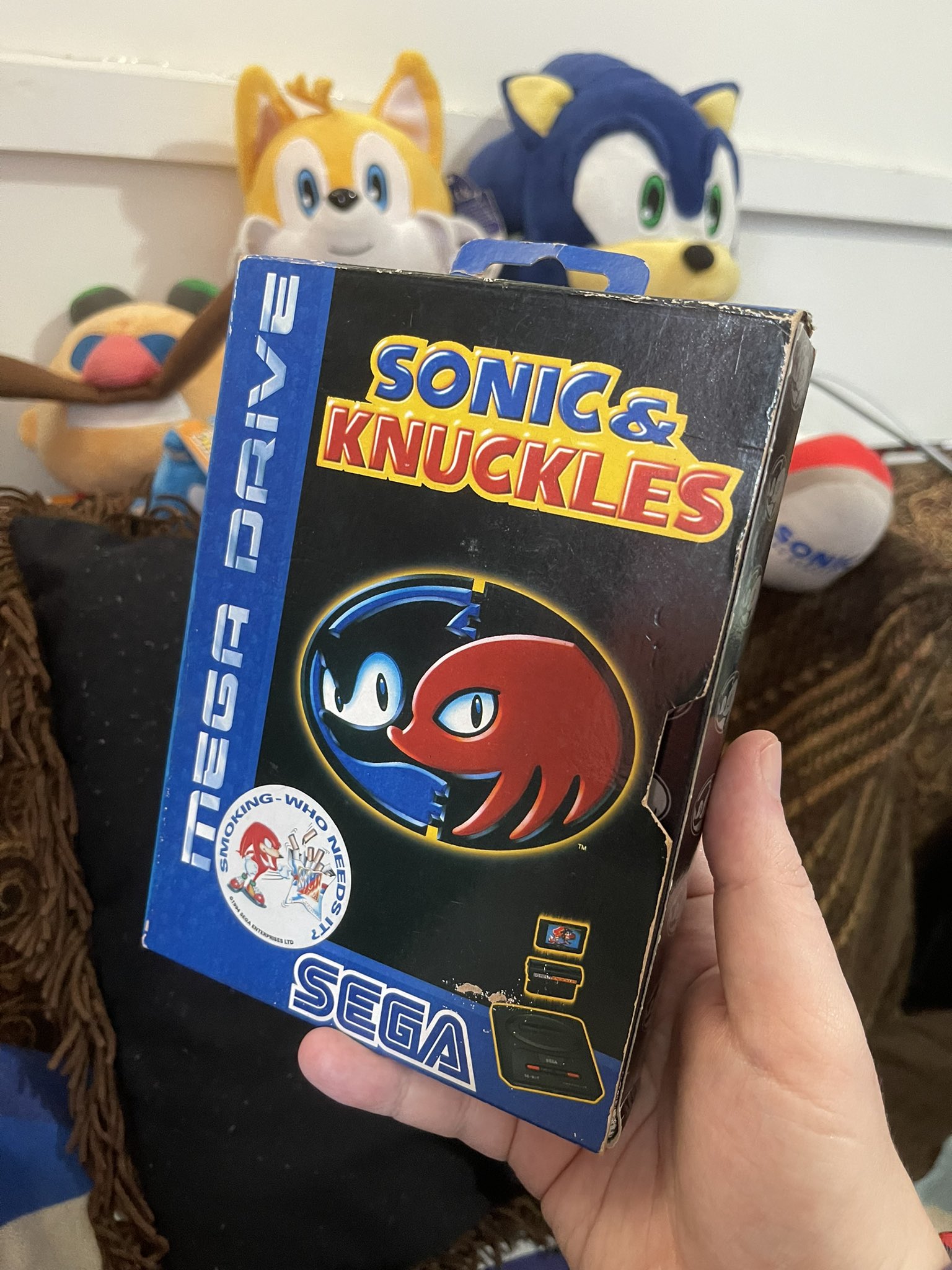 Sonic And Knuckles Box