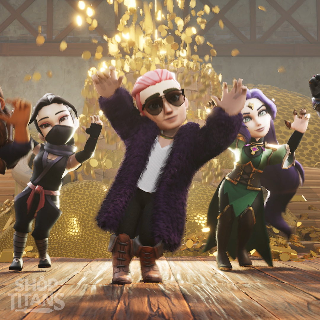 ShopTitansOfficialGame on Twitter: "💃Shop like nobody's watching! 🕺 Craft, Conquer and Create ...
