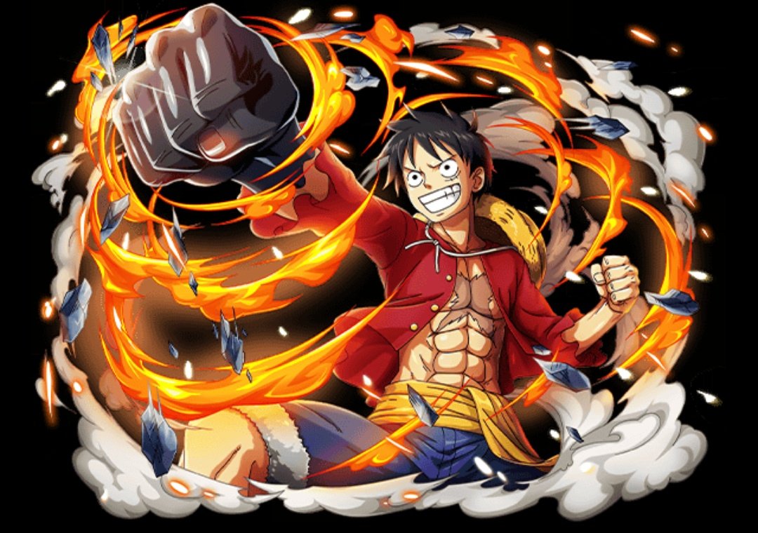 One Piece Luffy Red Hawk Wallpaper