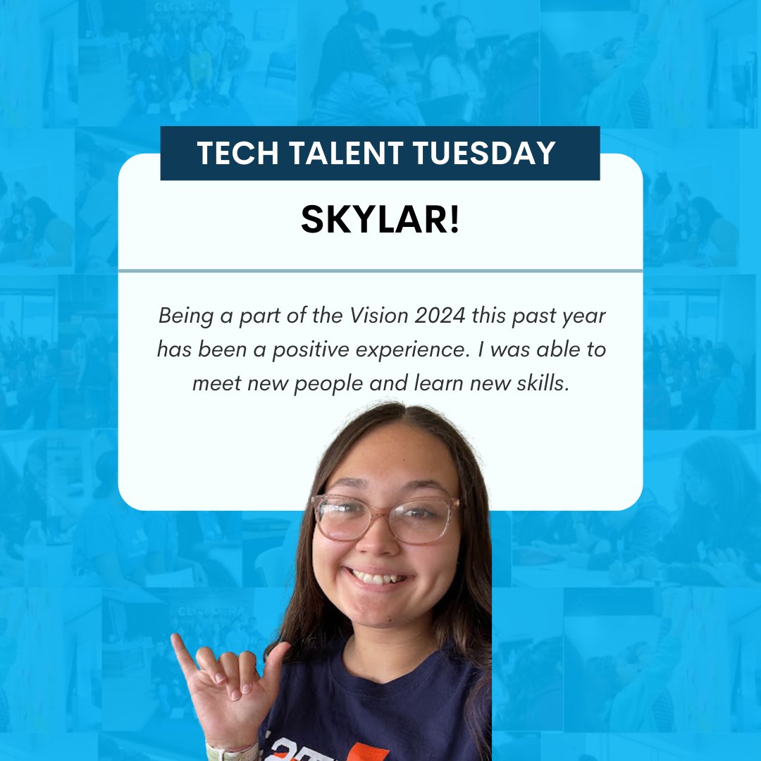 Code2College on Twitter: "Meet Skylar! Last week we celebrated the release of the 2020-2021 ...