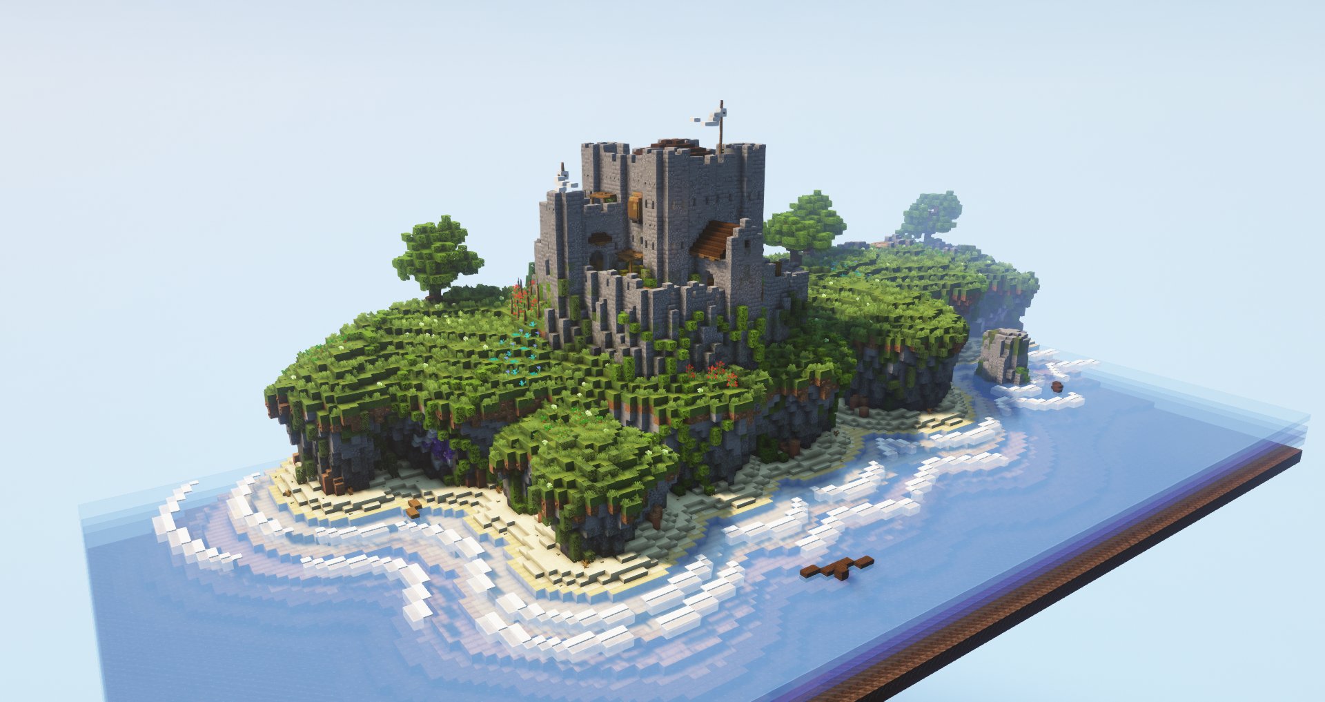 Minecraft Castle Keep