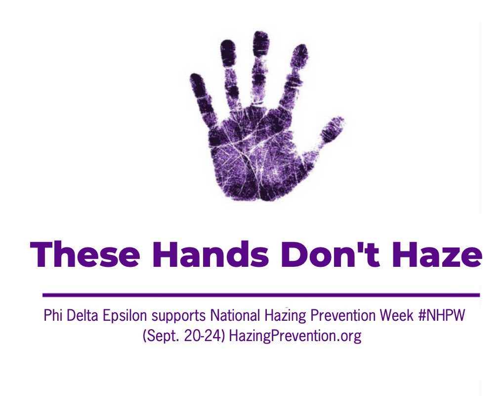 Delta Phi Epsilon Hand Sign