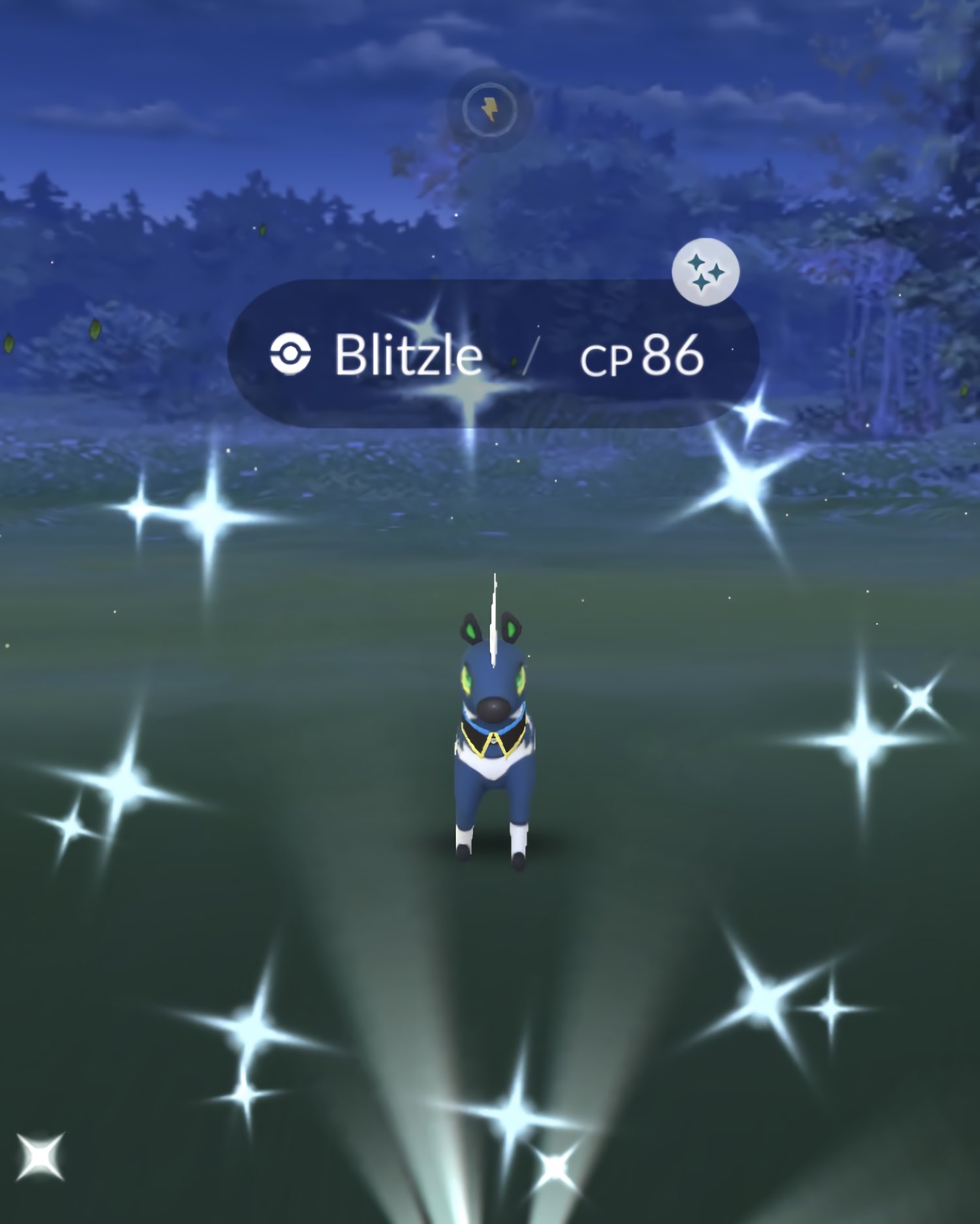 Shiny Blitzle Pokemon X