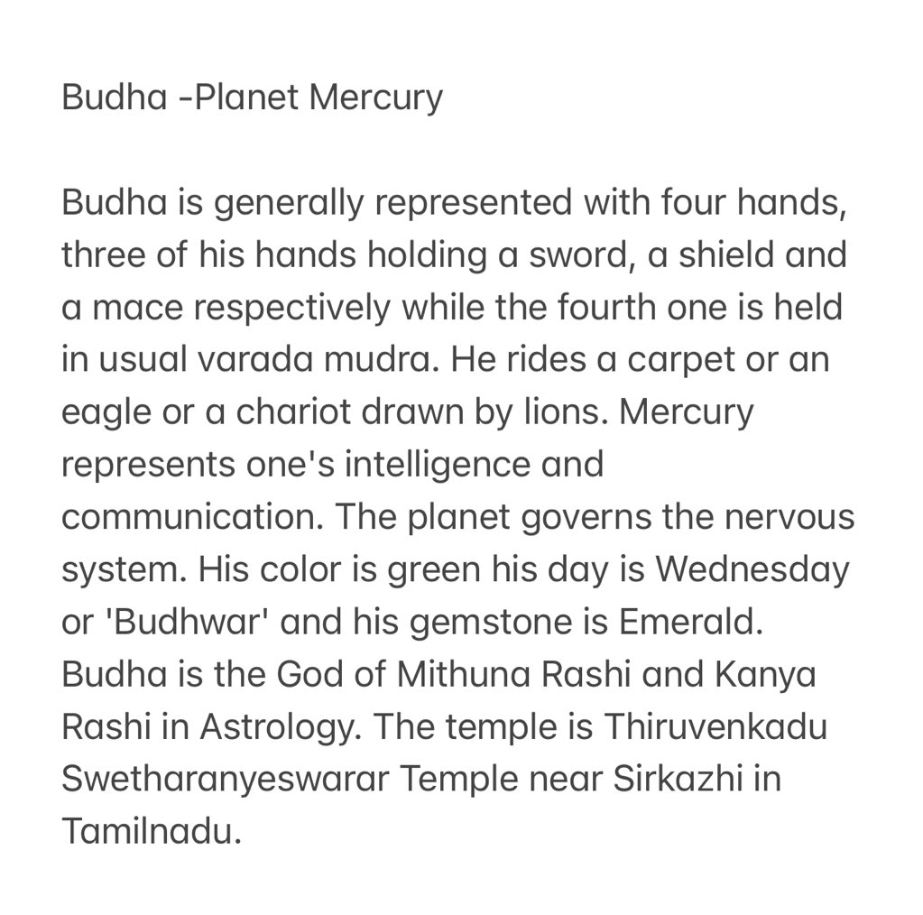 Navagrahas - The Nine Planets 'NavaGraha' comes from the root words ...