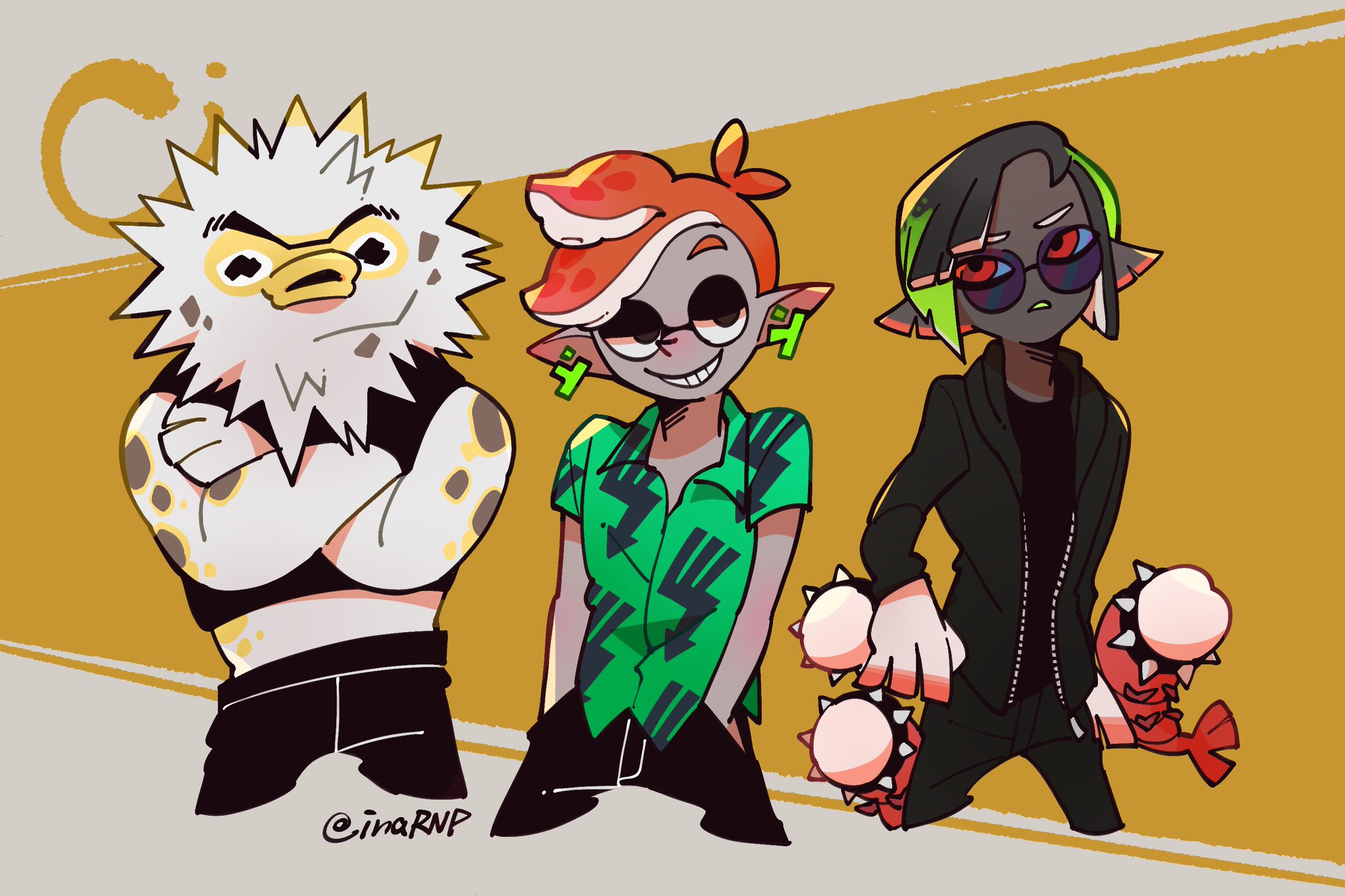 稲原 on Twitter: "新バンド🎸C-Side #Splatoon3 #CSide…