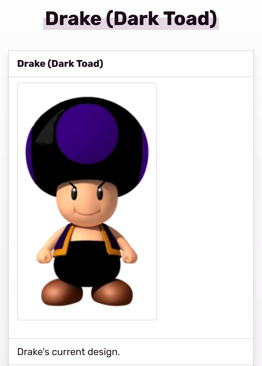 Black Toad Mario