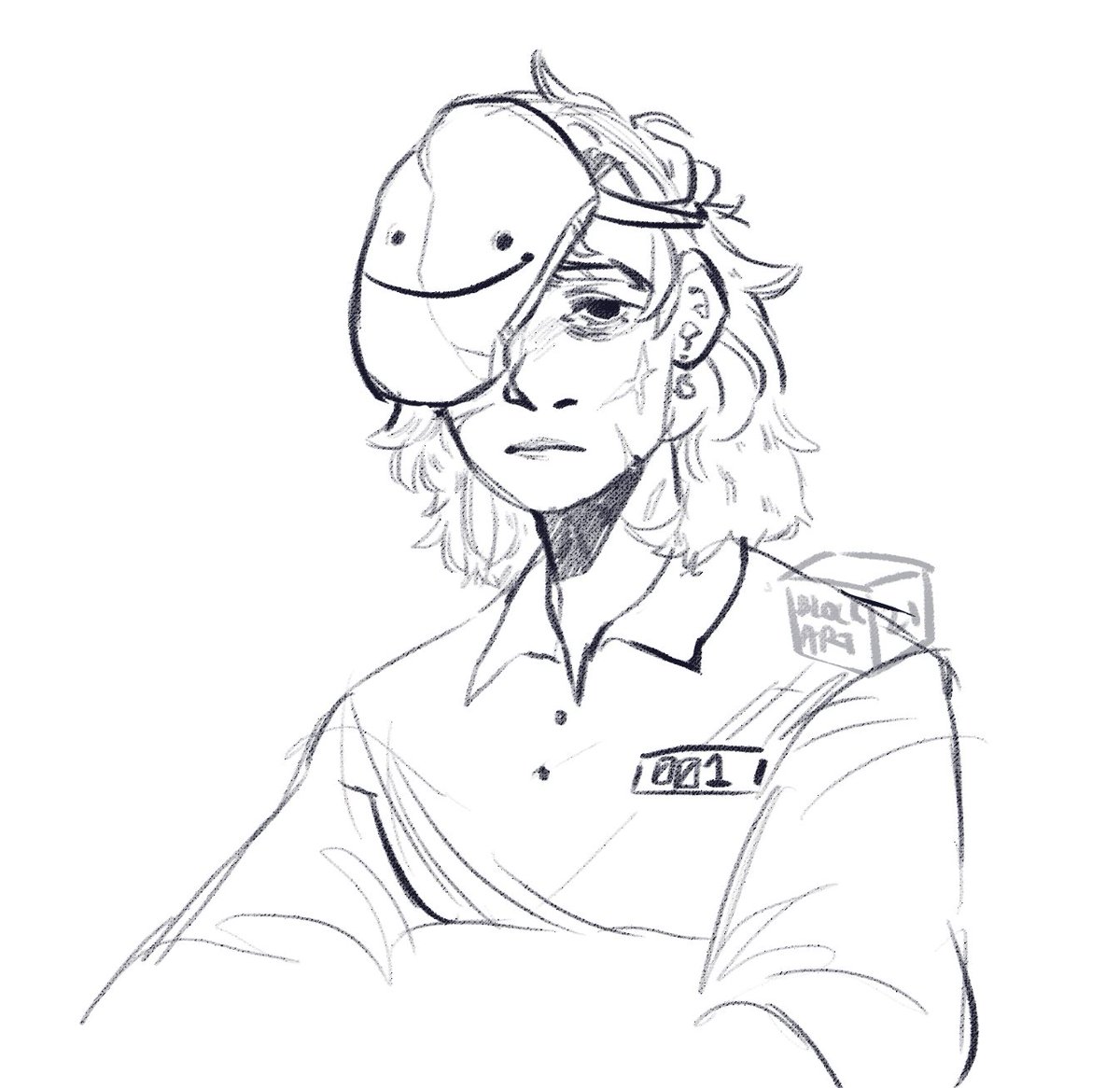 「Couple of Sketchy dreams. Art style experiment and goofy bo」BlockArt ...