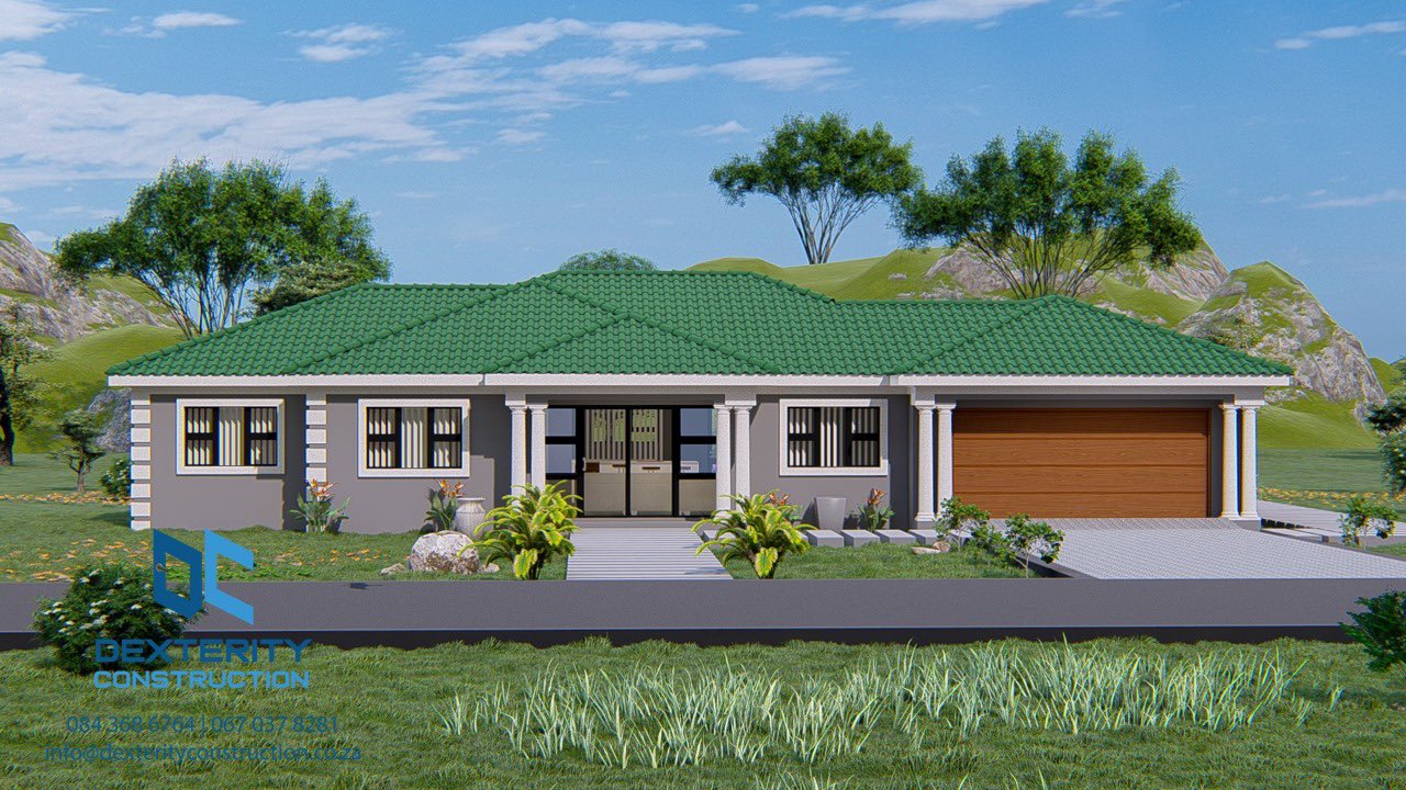 Simple House Plan With 4 Bedrooms