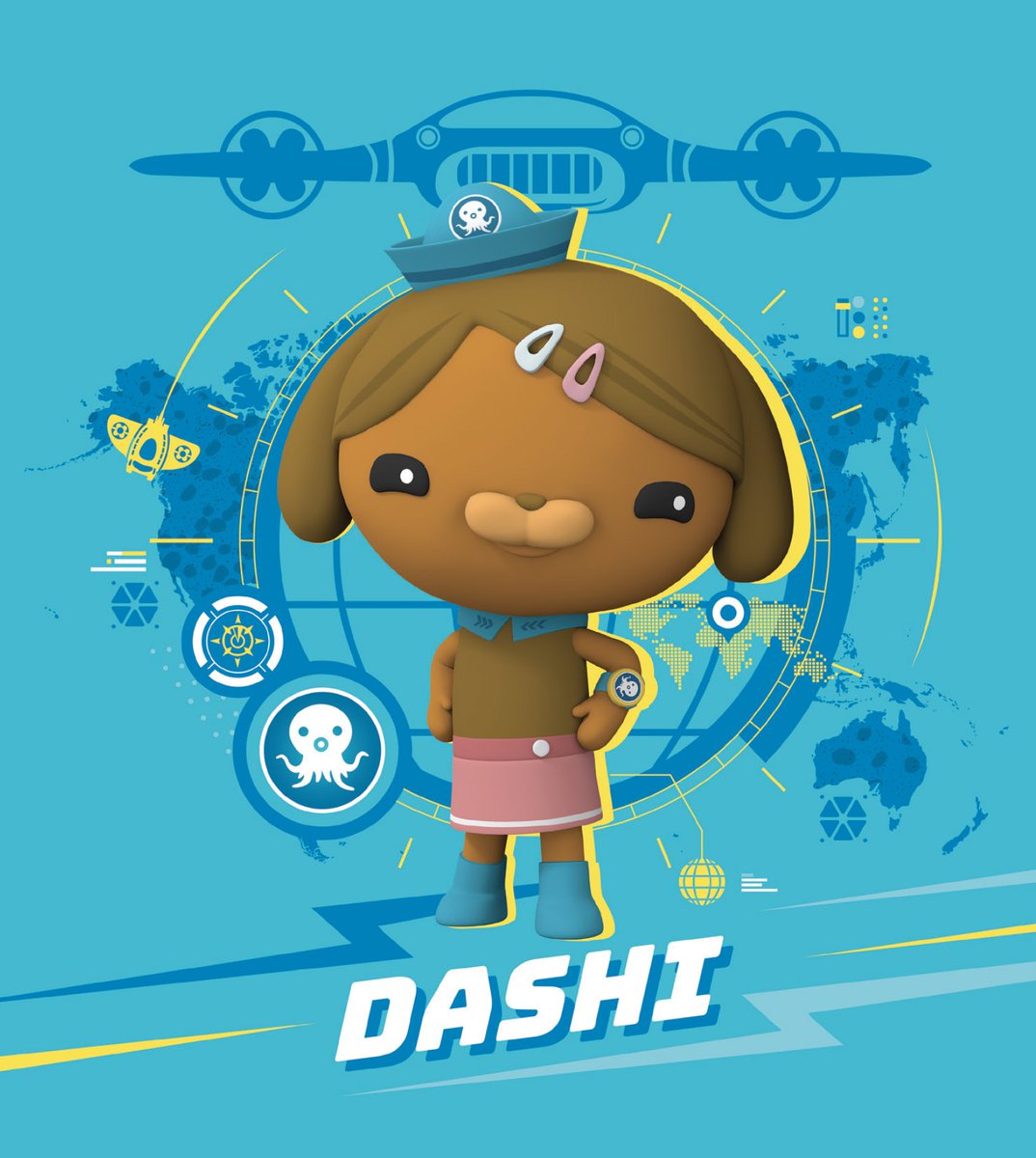 Octonauts Characters Dashi