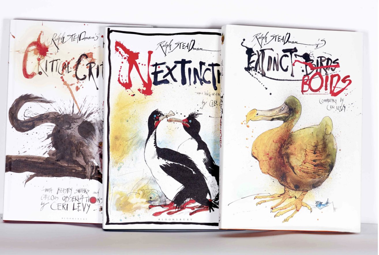 Ralph Steadman S Extinct Boids