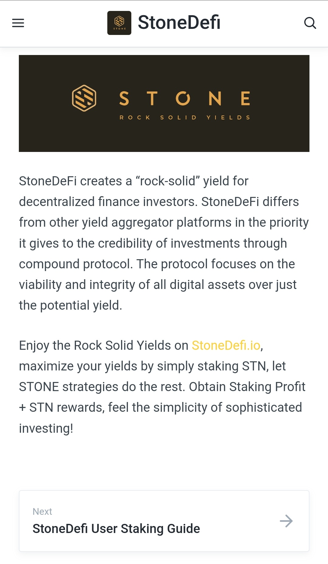 StoneDefi on Twitter: "6/ Comprehensive Multilingual Stone #DeFi Documentation and User Guide ...