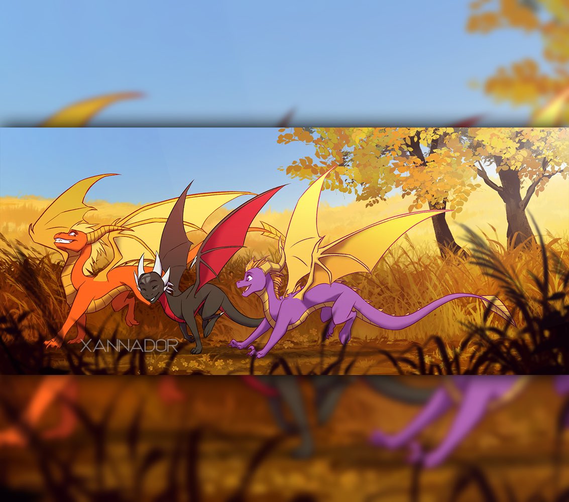 Herpy Cynder And Spyro