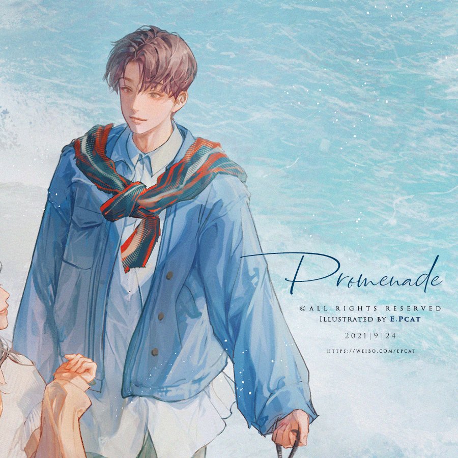 E.Pcat on Twitter: "🐶🌊散步…