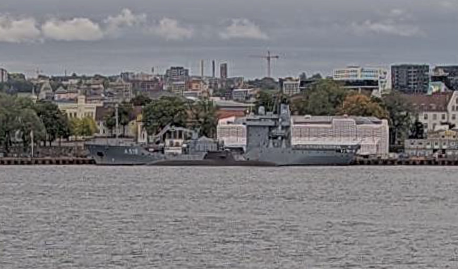 WarshipCam on Twitter: "German Navy Elbe-class tender FGS Main (A515) and Type 212 attack ...